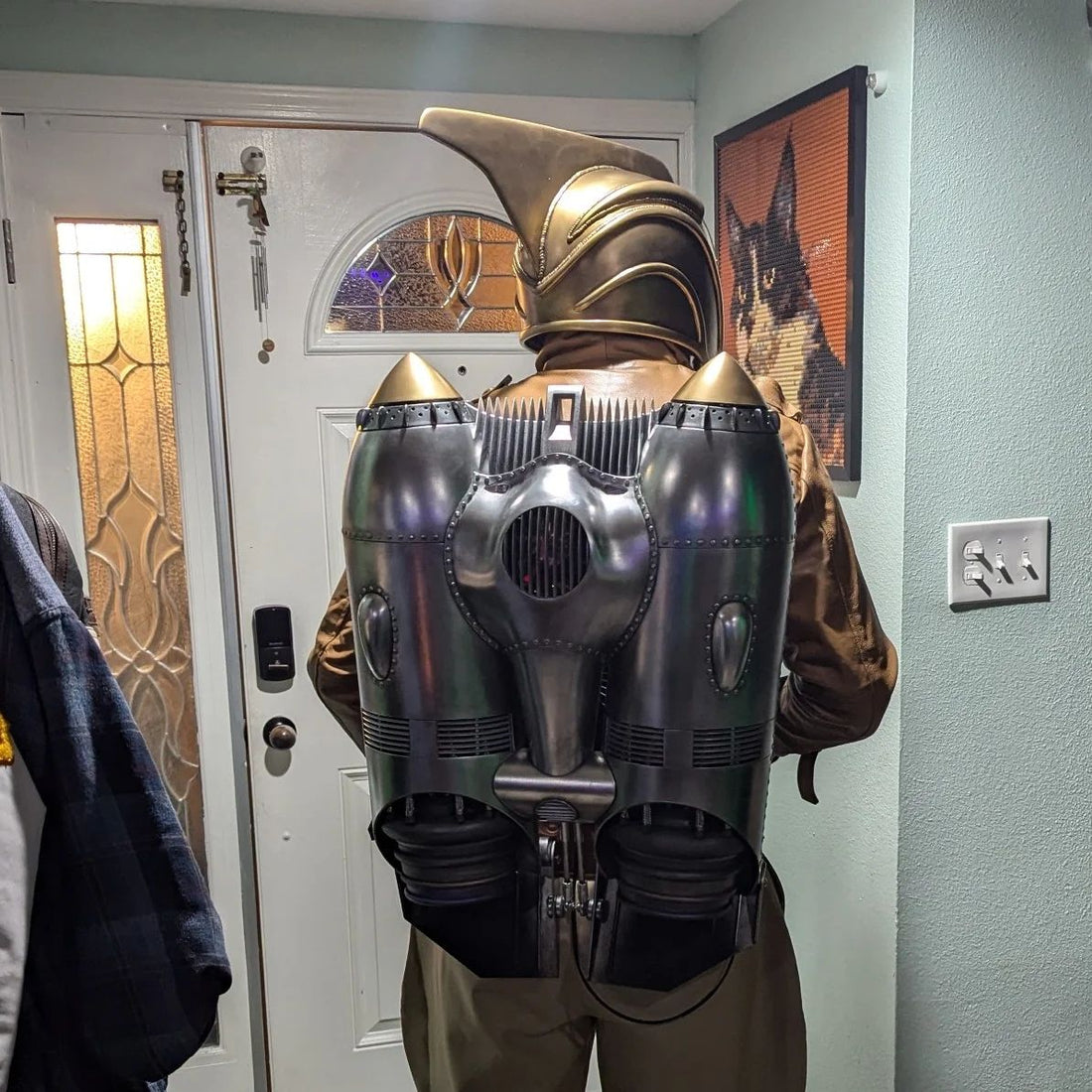 Billy Campbell The Rocketeer Rocket Pack Leather Harness – South Beach ...